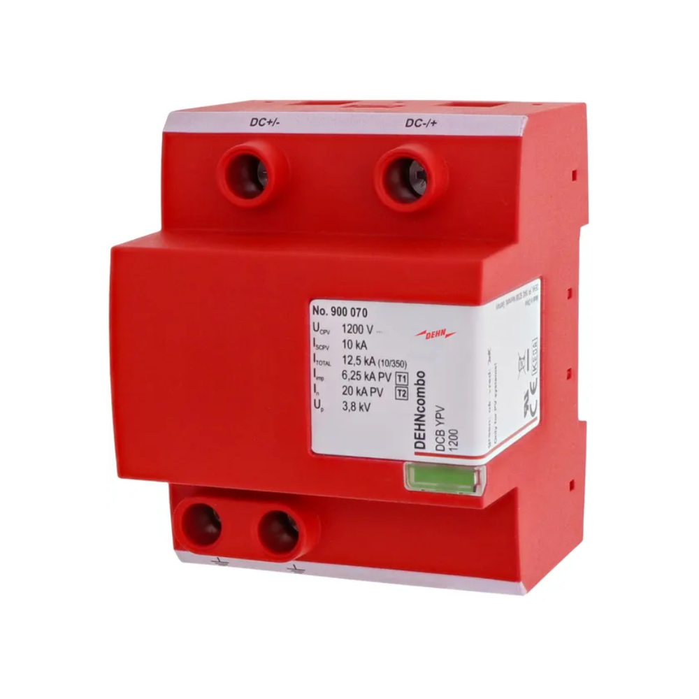DEHN PV DC Lightning Current & Surge Arrester - Type 1 + 2 combined 12 – Nuvision Energy Ltd