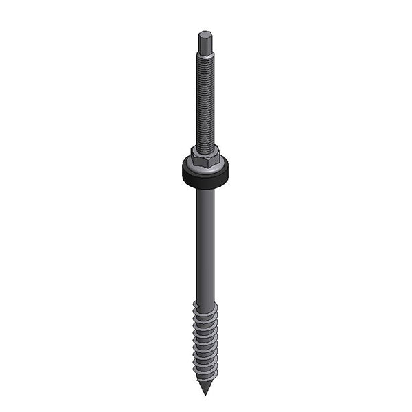 Valk Ss Hanger Bolt - M10x250mm Wooden Purlin - NuVision Energy ...