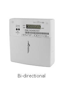 Emlite 1-ph Bi-Directional generation meter 100A- NuVision Energy ...