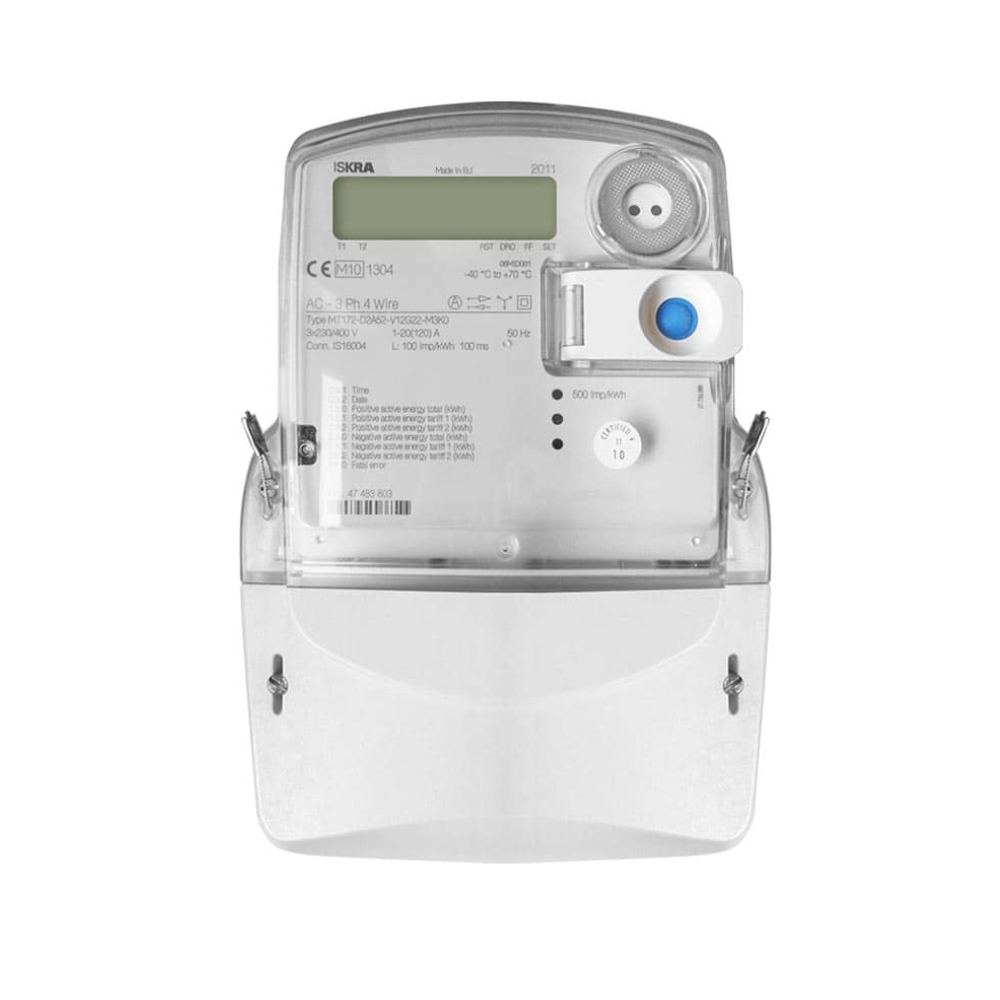 ISKRA MT174 CT - 3 Phase CT Operated Generation Meter – Nuvision Energy Ltd