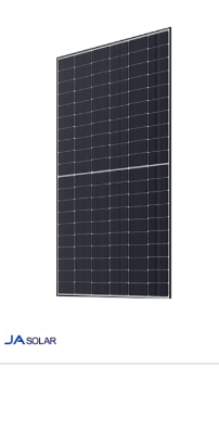 JA Solar 530W Mono PERC Half-Cell MBB LB Traceable Black Frame MC4 ...