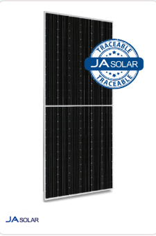 JA Solar 600W n-type Bifacial Double Glass Half-Cell MBB Traceable LB ...