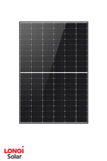 Longi Solar MONO Black Frame HPBC Half Cell 495W – Nuvision Energy Ltd